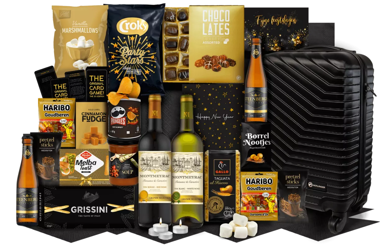 Trolley Topper kerstpakket - Kerstpakkettenplaza.nl