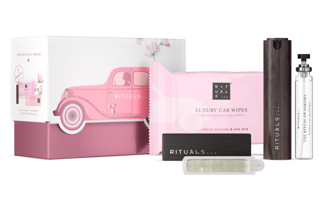 Car Gift Set Sakura - Kerstpakkettenplaza.nl